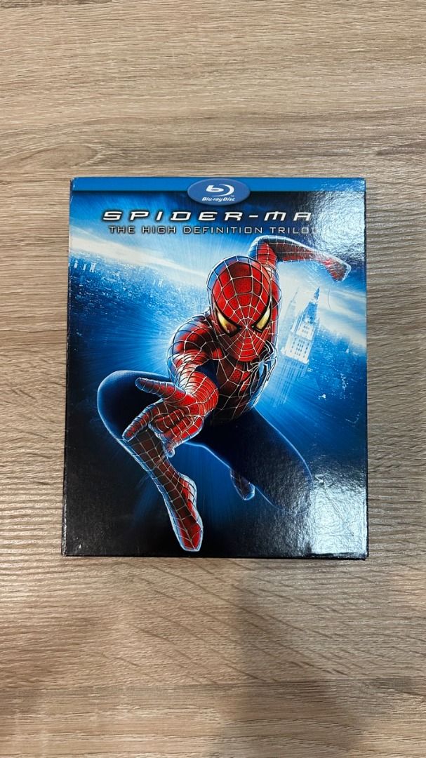 Spider-Man Trilogy Blu-ray Disc Box Set, Hobbies & Toys, Music & Media ...