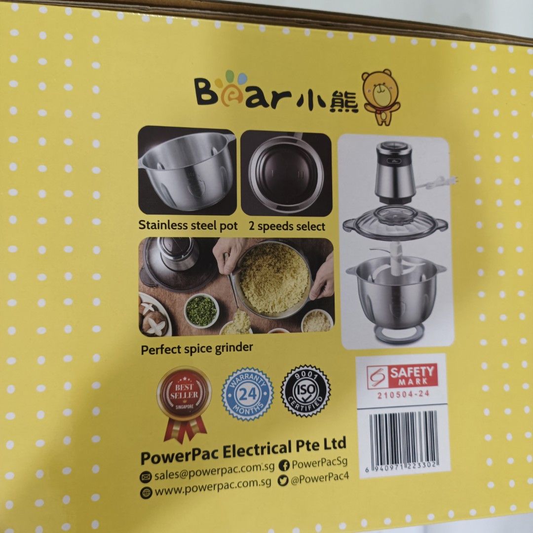 Stainless steel Food chopper, Furniture & Home Living, Kitchenware ...