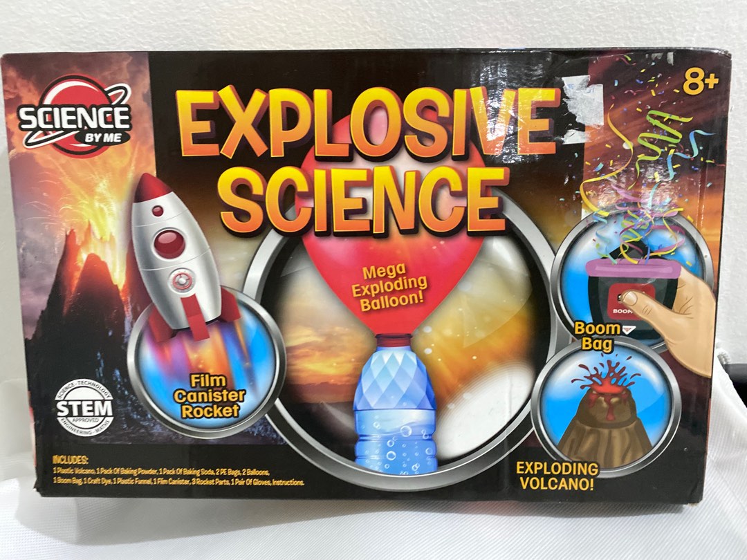 STEM explosive science, Hobbies & Toys, Toys & Games on Carousell