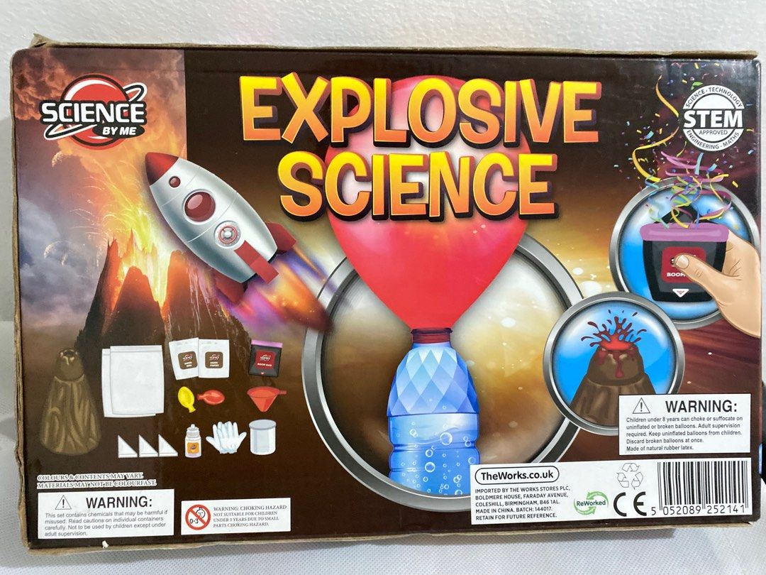 STEM explosive science, Hobbies & Toys, Toys & Games on Carousell