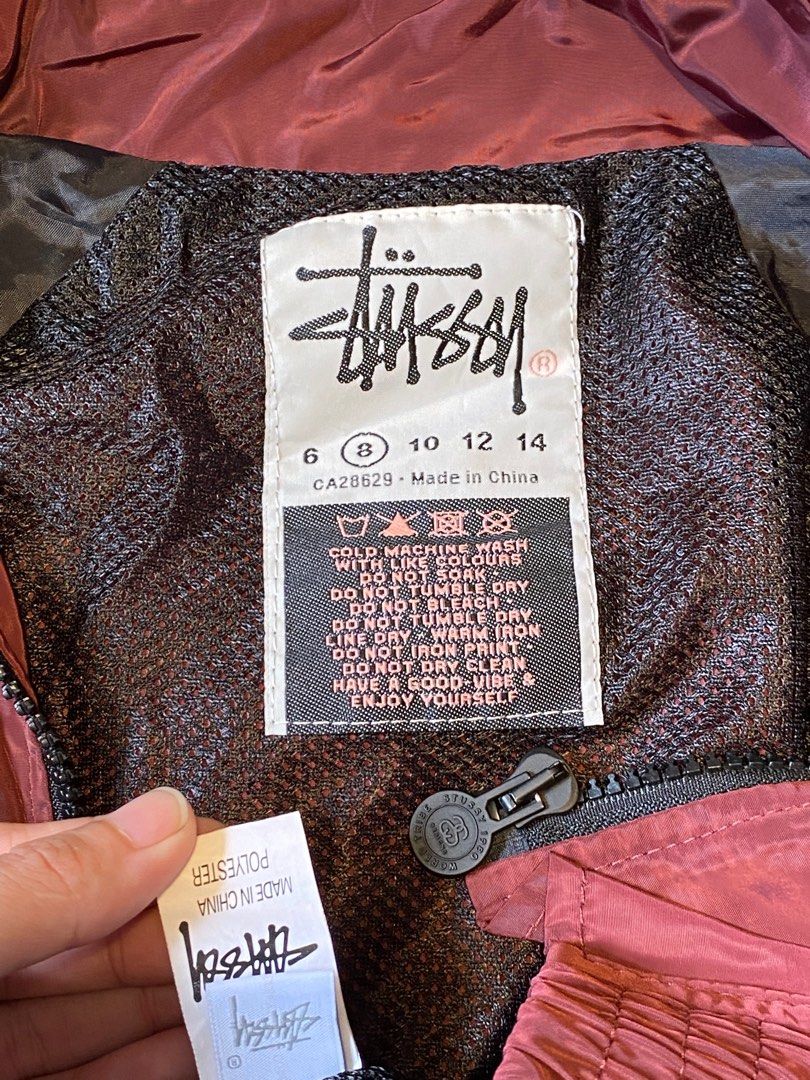 Stussy Windbreaker, Women's Fashion, Coats, Jackets and Outerwear on ...