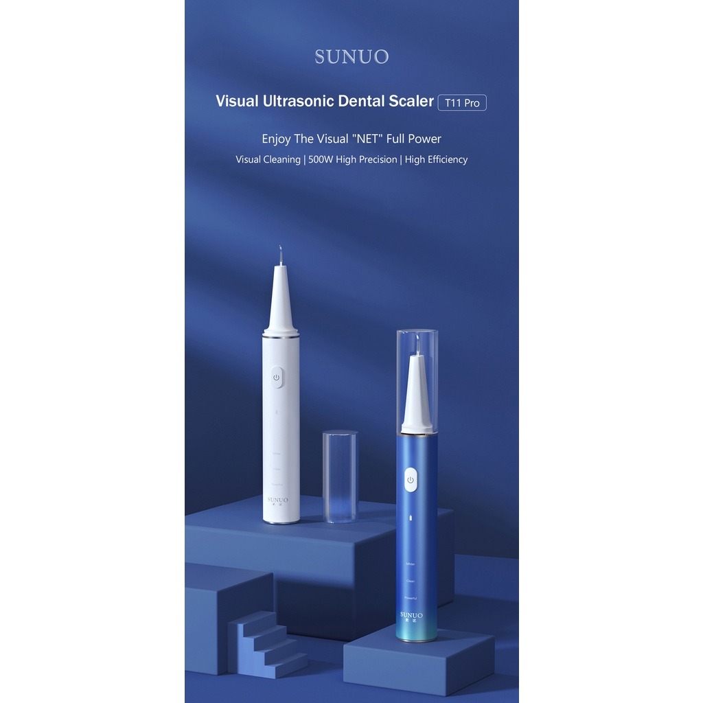 SUNUO Smart Visual Ultrasonic Dental Scaler500W HD Endoscope, Beauty ...