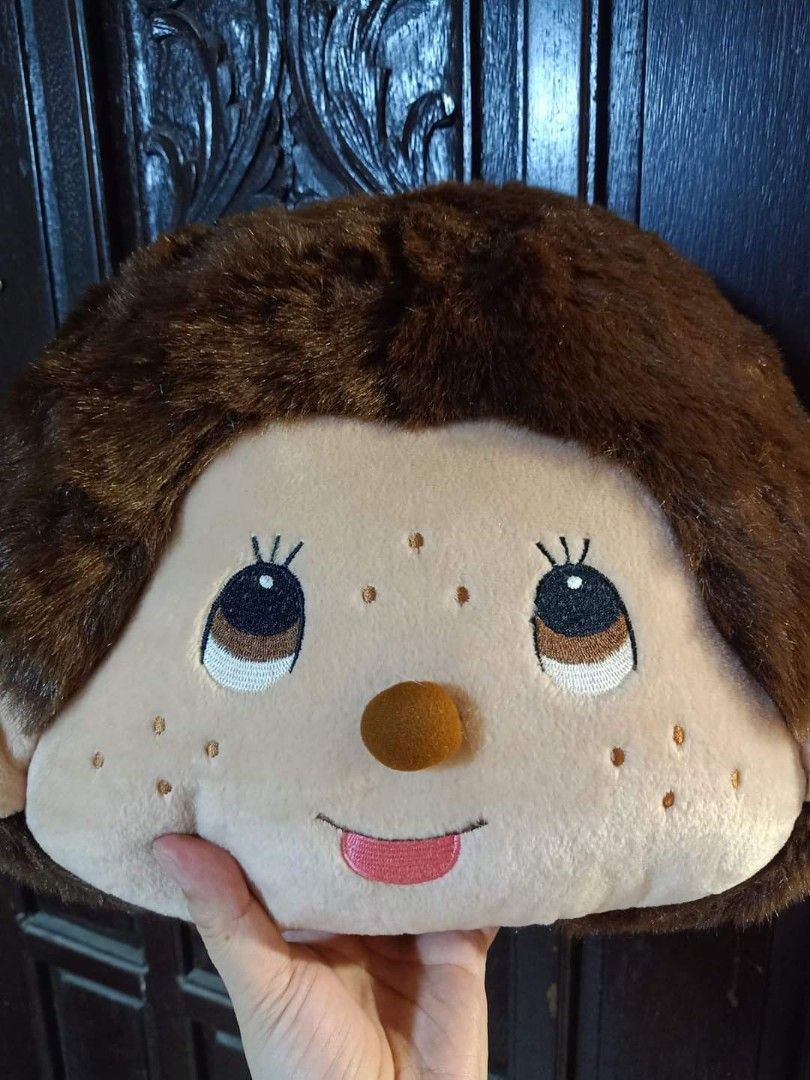 SUPER JUMBO SEKIGUCHI MONCHHICHI / MONCHICHI HEAD PILLOW, Hobbies ...