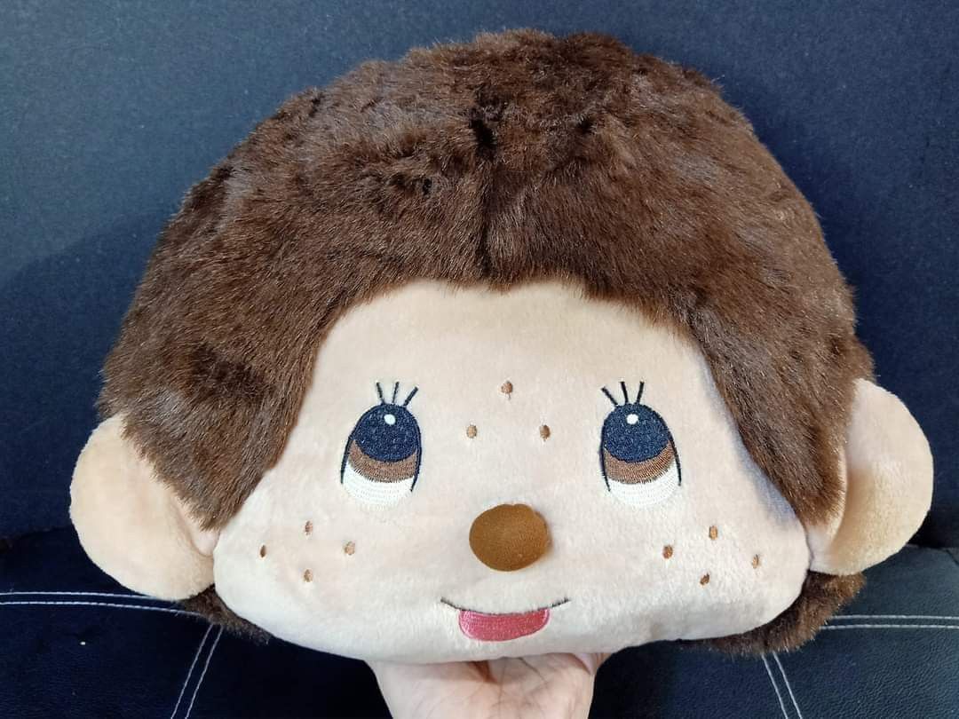 SUPER JUMBO SEKIGUCHI MONCHHICHI / MONCHICHI HEAD PILLOW, Hobbies ...