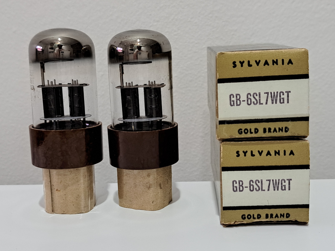 SYLVANIA 6SL7 WGT Audio Vacuum Tube, Audio, Other Audio Equipment on Carousell