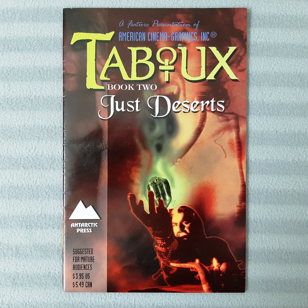 Taboux #2 (Antarctic Press) FINAL Issue (Vivian Lushliner, Carrie ...