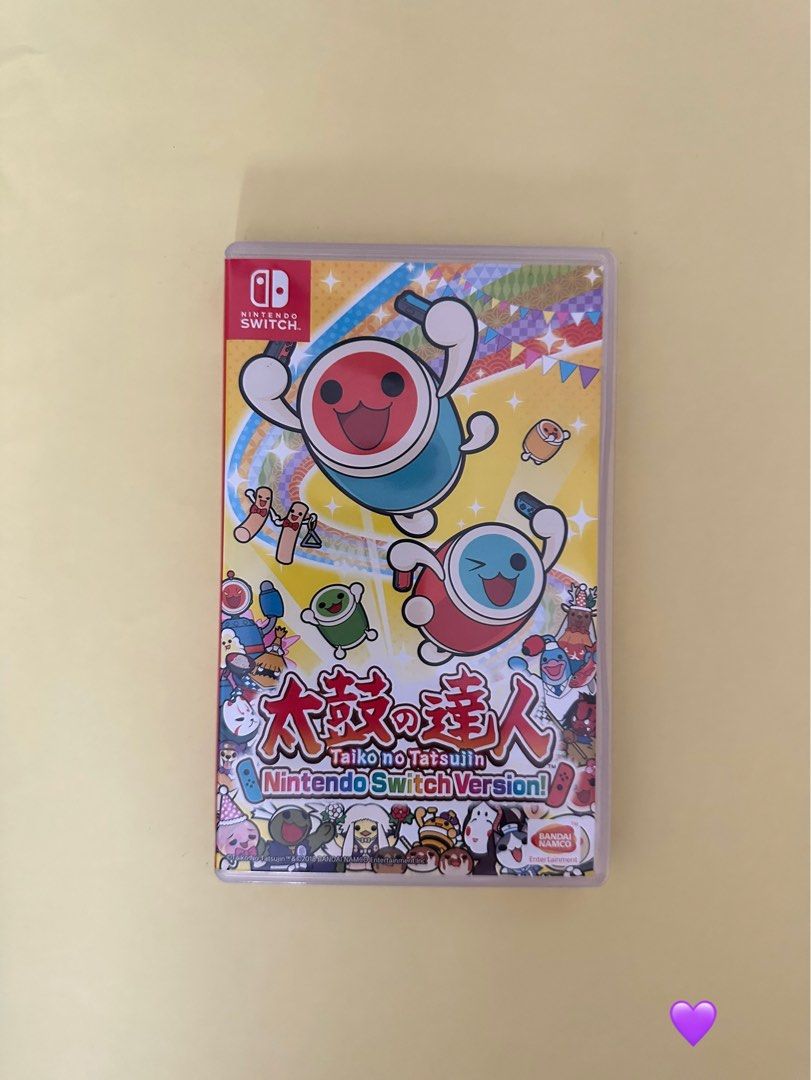 Taiko No Tatsujin Drum game Nintendo Switch game, Video Gaming, Video ...