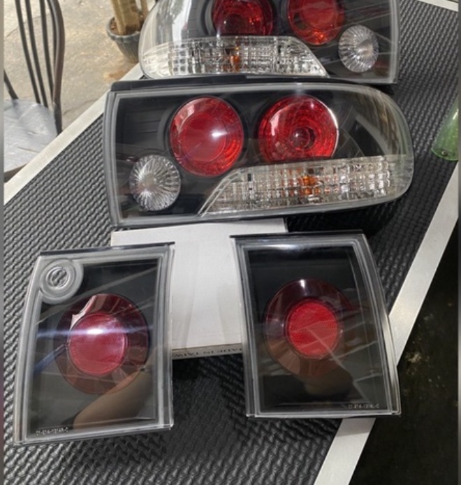 Tail Light Mistubishi Lancer 1993 - 1995 Itlog Smoke Set on Carousell