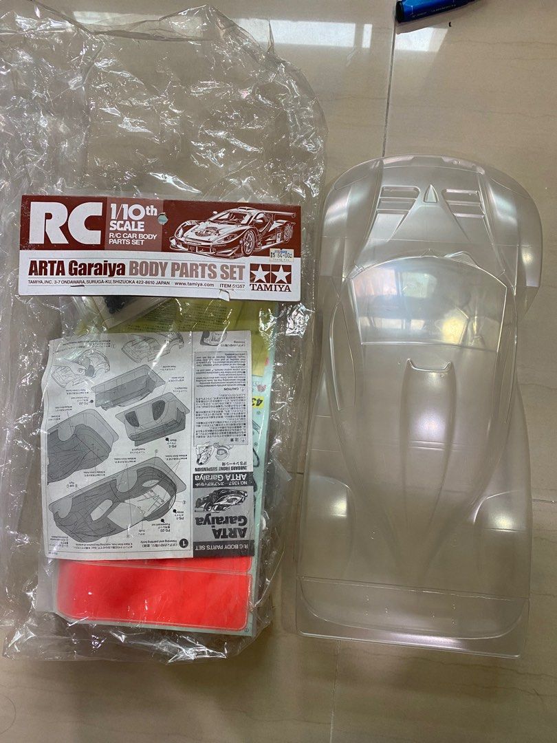 Tamiya RC 1/10th bodyshell, Hobbies & Toys, Toys & Games on Carousell