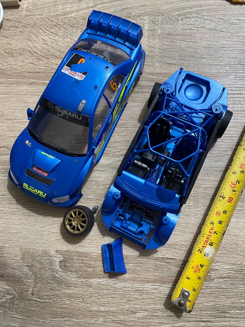 Tamiya Subaru 1/24 Model Kit Parts on Carousell