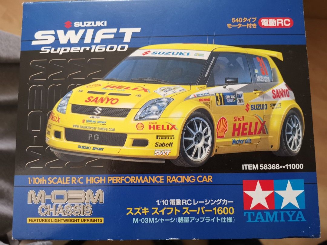 Tamiya Suzuki swift 1600, Hobbies & Toys, Toys & Games on Carousell