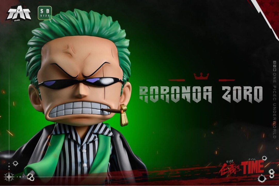 Tat Studio - Mafia One Piece Series 01 - Roronoa Zoro, Hobbies & Toys ...