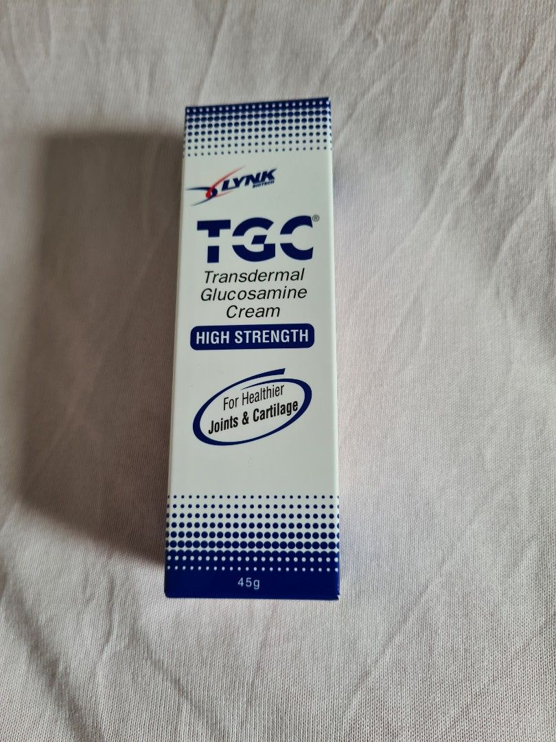 TGC Transdermal Glucosamine Cream High Strength 45g, Health & Nutrition, Medical Supplies ...
