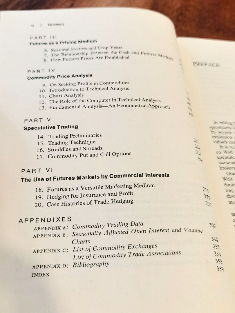 The Commodity Futures Market Guide Investment Book By Stanley Kroll ...