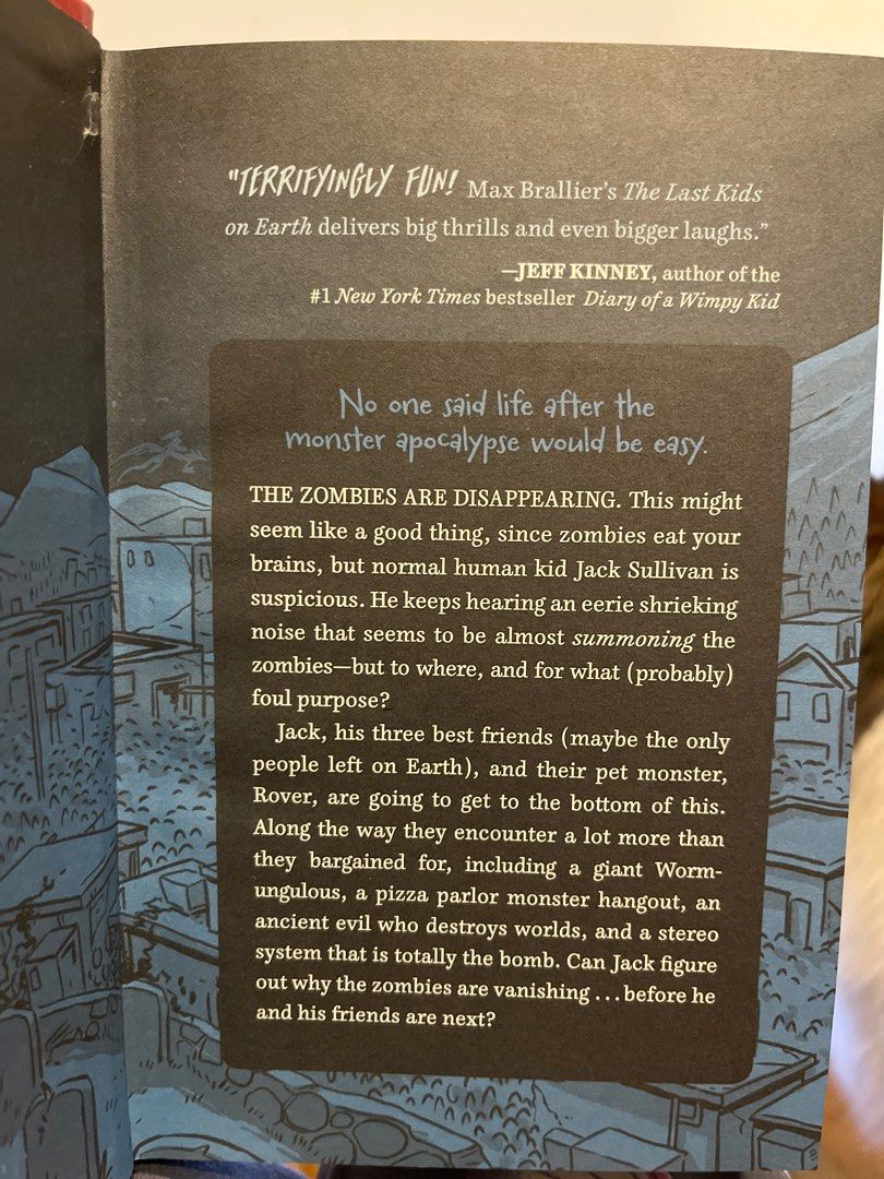 Story Book The Last Kids on Earth and the Zombie Parade by Max Brallier ...