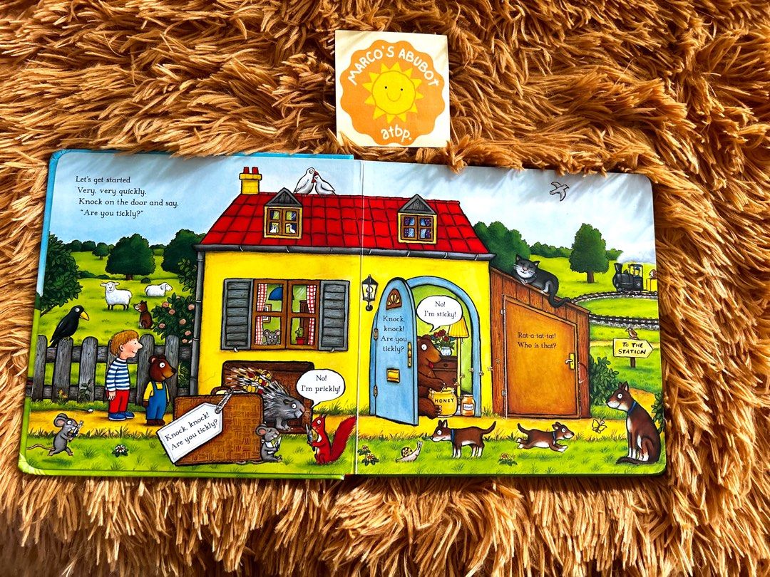 The Tickle Book BB with Lift the Flaps by Ian Whybrow and Axel ...