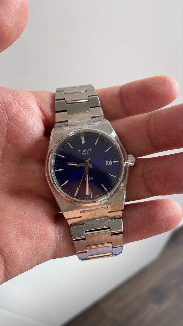 Tissot prx 35mm - Blue, Luxury, Watches on Carousell
