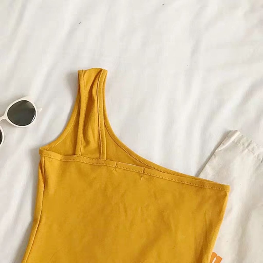 Toga Cami Casual Stretchy Basic Essenstial Toga Crop Top, Women's ...