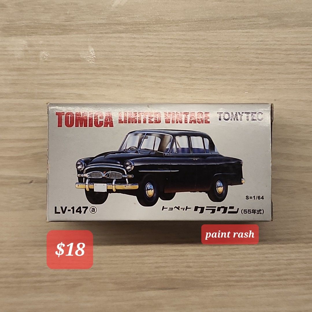 Tomica Limited Vintage Toyopet Crown 1/64 JDM not hotwheels inno64 mini ...