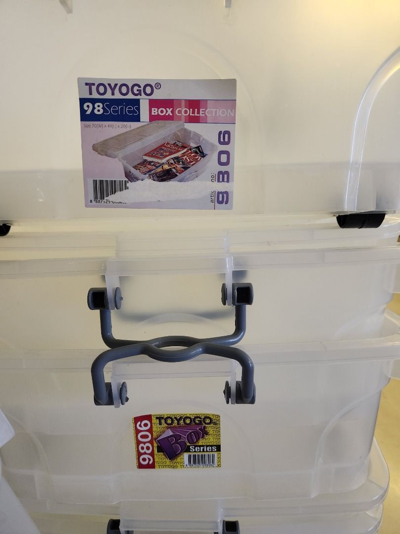 Toyogo 9806 storage box, Furniture & Home Living, Home Improvement ...