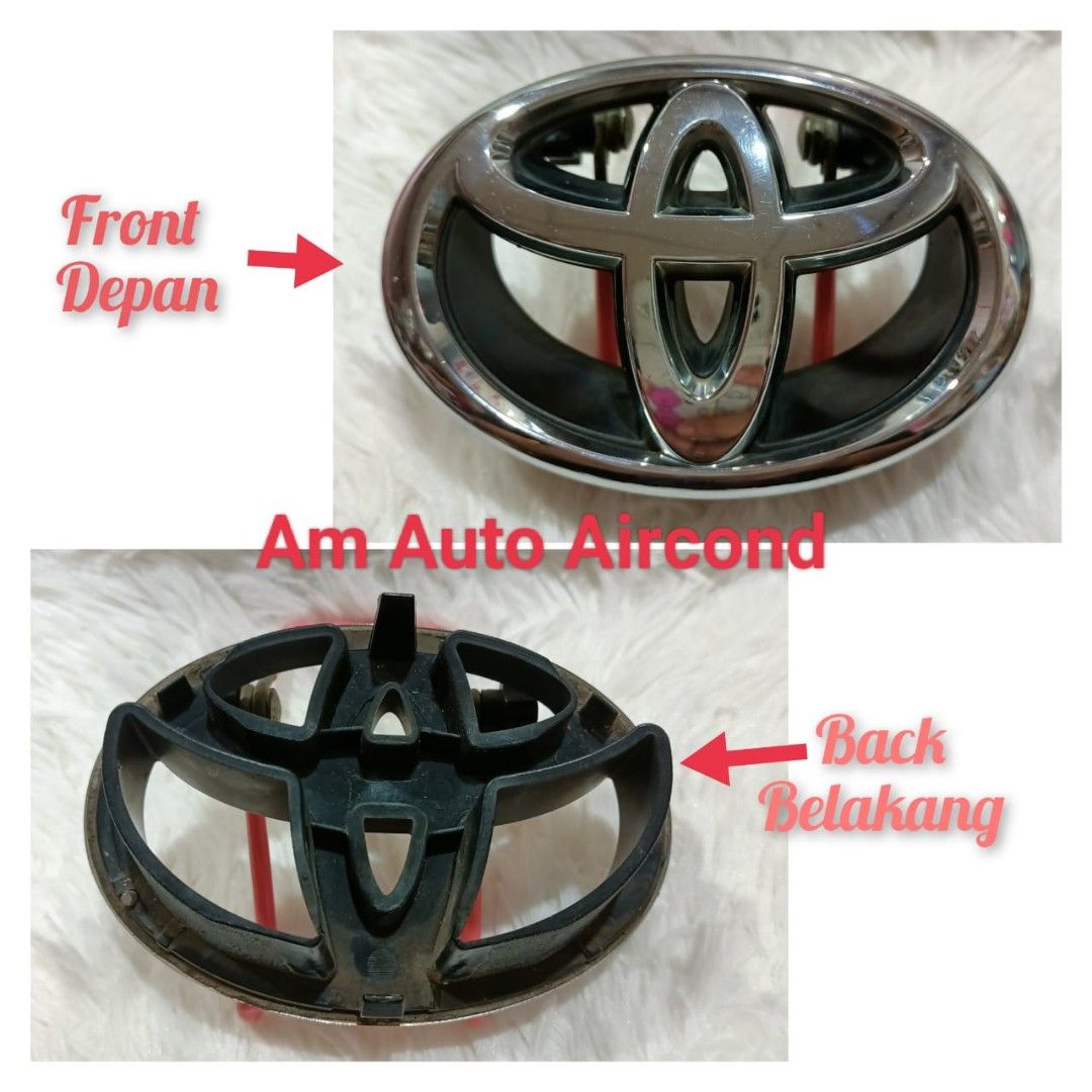 Toyota Avanza Emblem Logo, Toyota Avanza Front Bumper Logo (T0001 ...