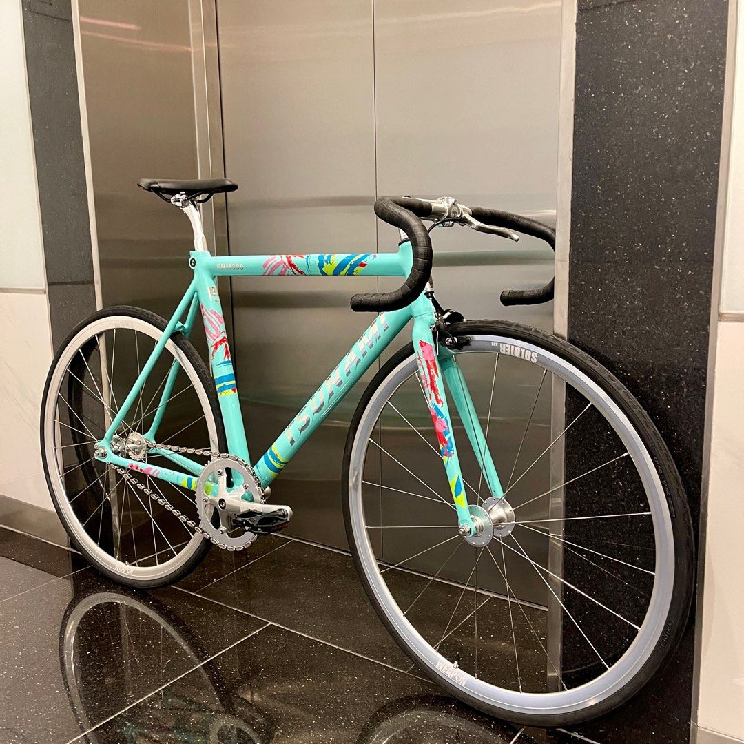 Tsunami SNM 300/frame set $430/complete bike $730/fixie bike/single ...
