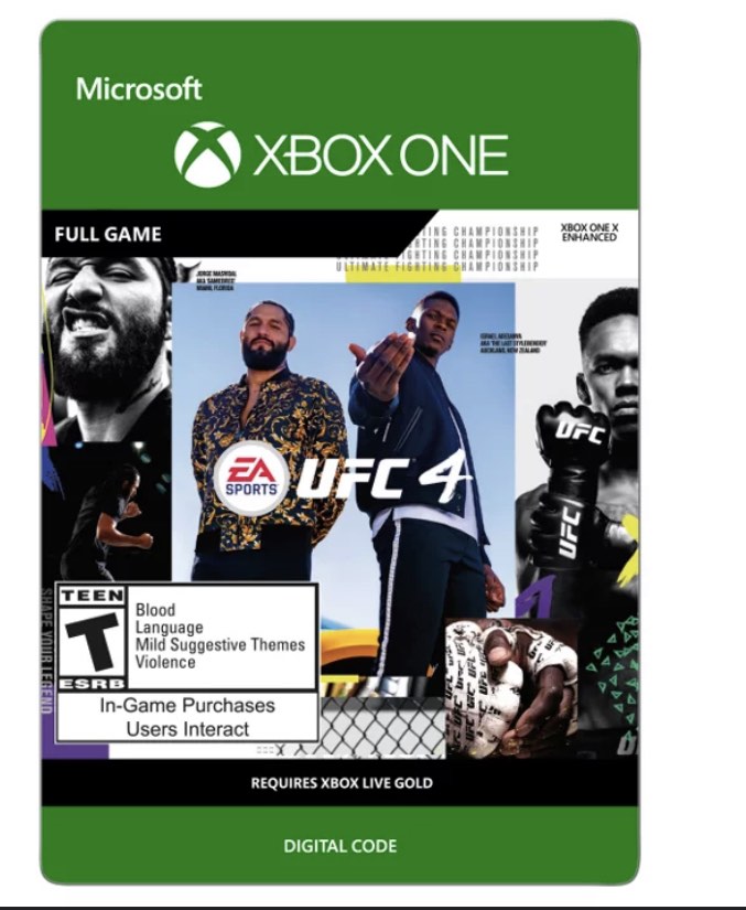 UFC4 [Xbox One/Xbox Series X/S Original Game] Xbox Activation ufc4 xbox ...