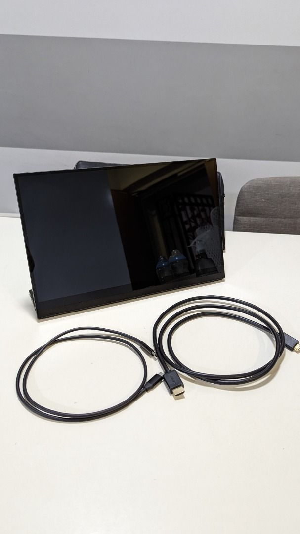 UPERFECT 4K Portable Monitor Touchscreen, S Gravity Sensor Automatic ...