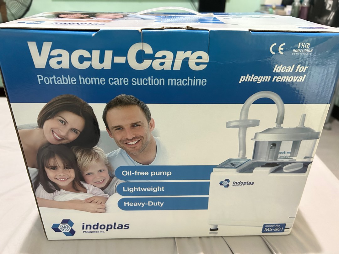 (ITEM SOLD) Vacu- Care Portable Suction Machine (Indoplas), Health ...
