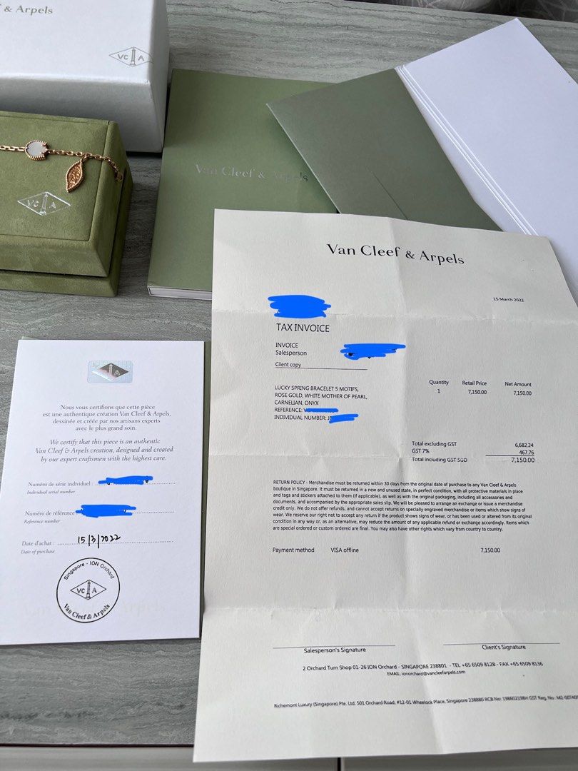 VCA Van Cleef & Arpels Lucky Spring Bracelet, 5 Motifs, Luxury ...