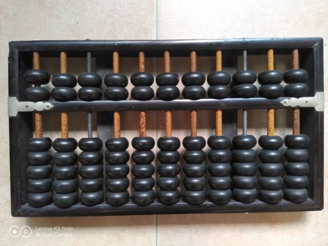 Vintage 11 columns Chinese Abacus (Suanpan), Hobbies & Toys ...