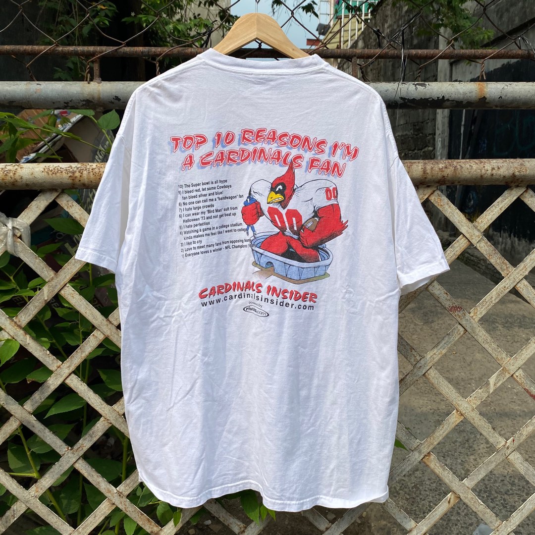 Vintage Cardinals tee, Men's Fashion, Tops & Sets, Tshirts & Polo Shirts on Carousell