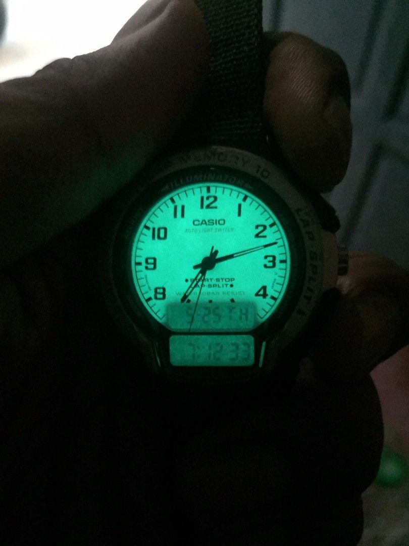 Vintage Casio AnaDigi WS-300, Men's Fashion, Watches & Accessories ...