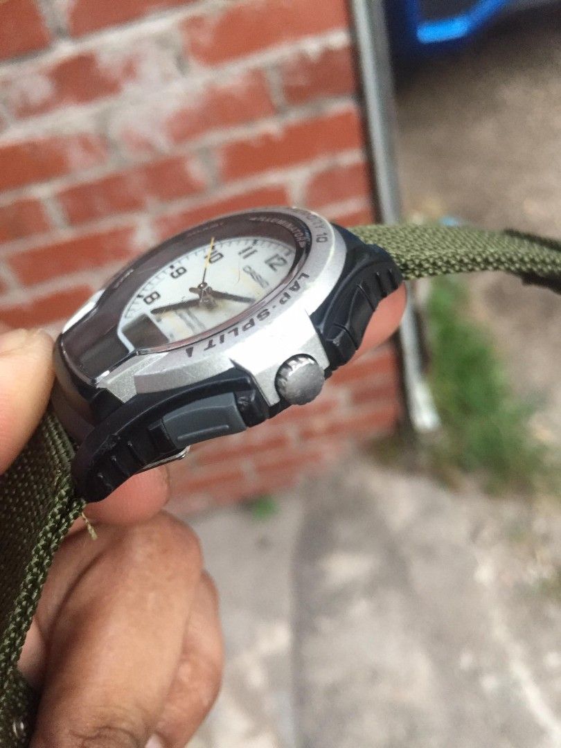 Vintage Casio AnaDigi WS-300, Men's Fashion, Watches & Accessories ...