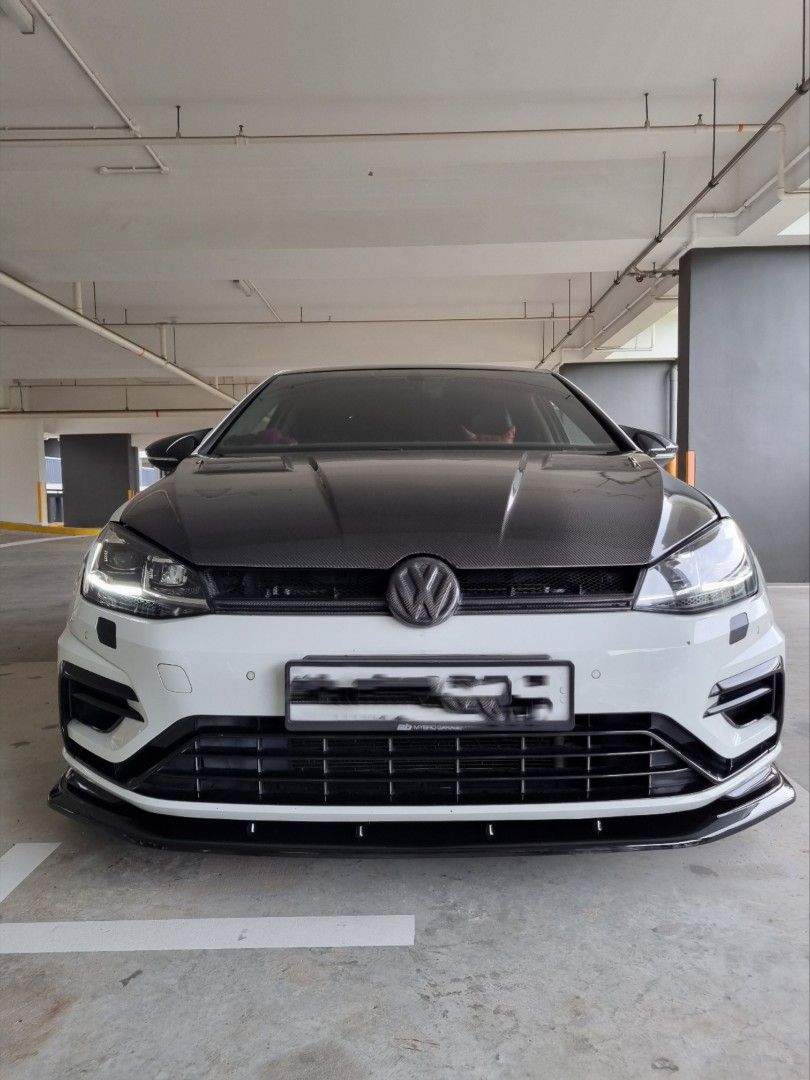 Volkswagen VW Golf R GTI Variant Wagon Rline R line Front Lip Side ...
