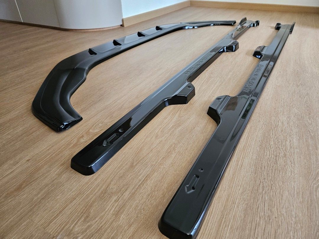 Volkswagen VW Golf R GTI Variant Wagon Rline R line Front Lip Side ...