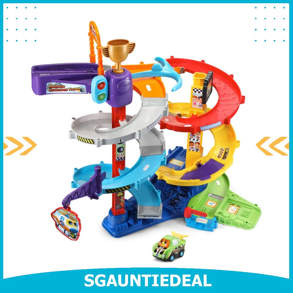 VTech Go! Go! Smart Wheels Ultimate Corkscrew Tower, Hobbies & Toys ...