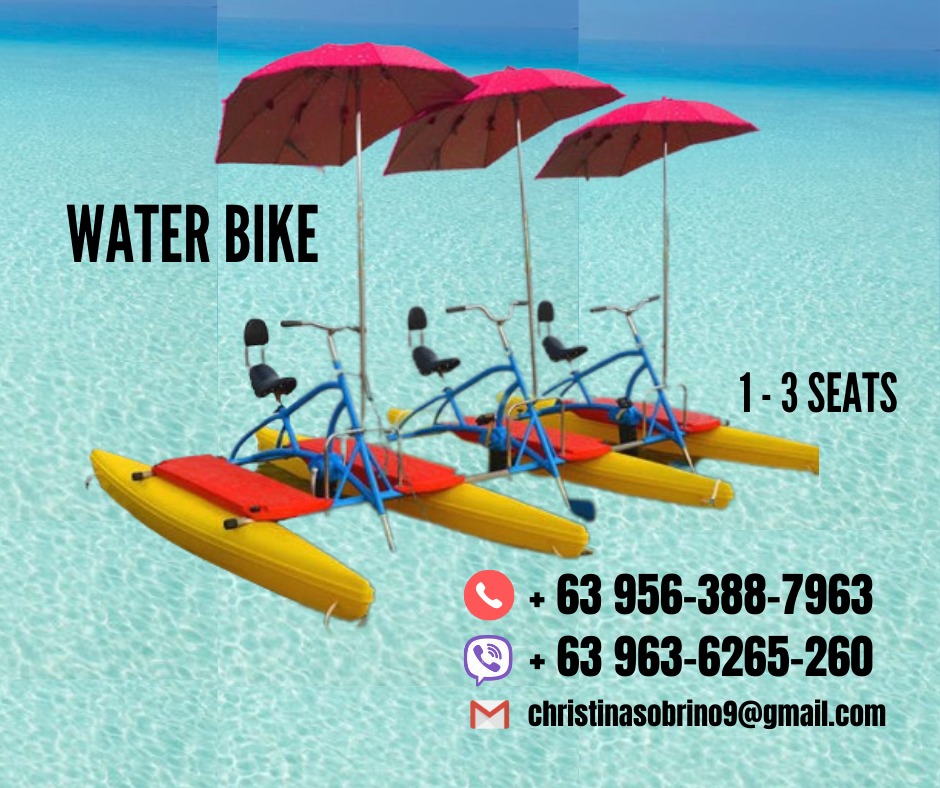 WATER PEDAL BOAT 1-3 SEATS ( WATER SPORTS ), Sports Equipment, Sports ...