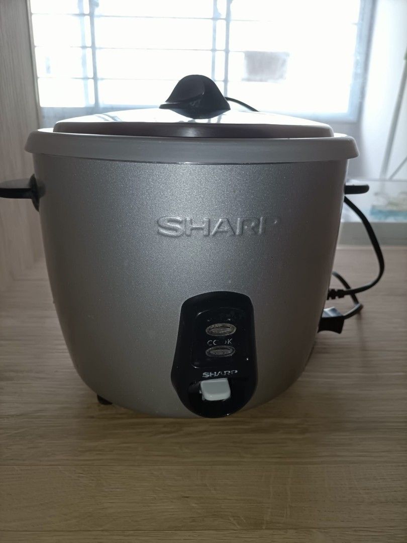 Well used Rice Cooker Brand Sharp, TV & Home Appliances, Kitchen ...