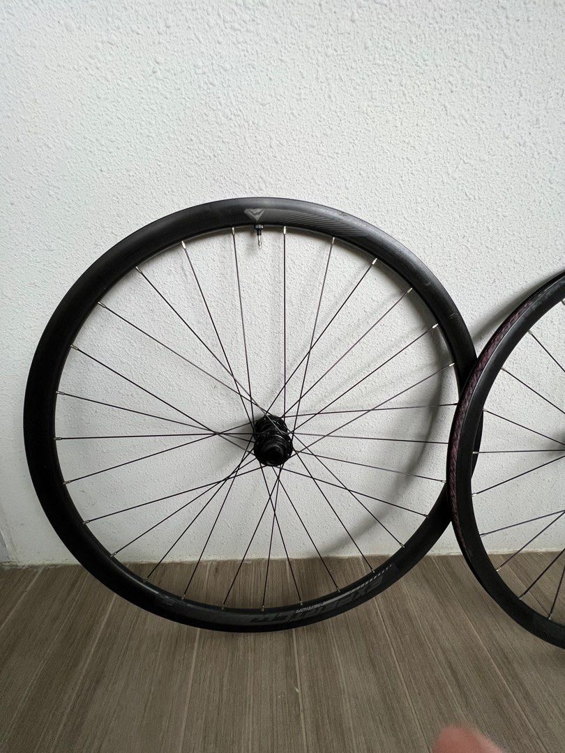 Wheelset MERIDA expert tubeless 30mm depth AERO Disc Center lock ...