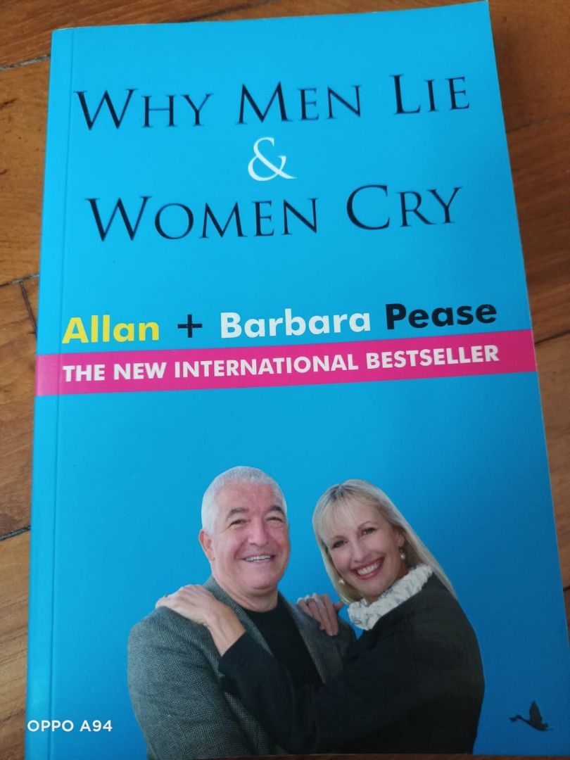 Why men lie women cry, Hobbies & Toys, Books & Magazines, Fiction & Non ...