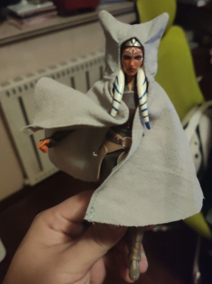 Wired Poseable Cape for Ahsoka Star Wars Rebels Black Series, Hobbies ...