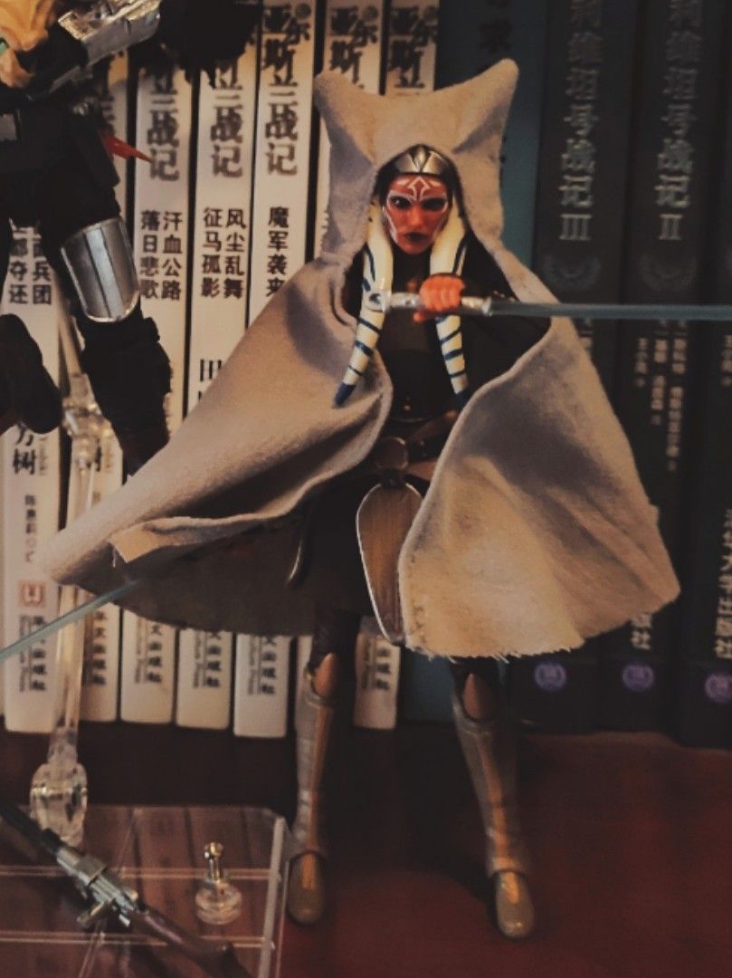 Wired Poseable Cape for Ahsoka Star Wars Rebels Black Series, Hobbies ...