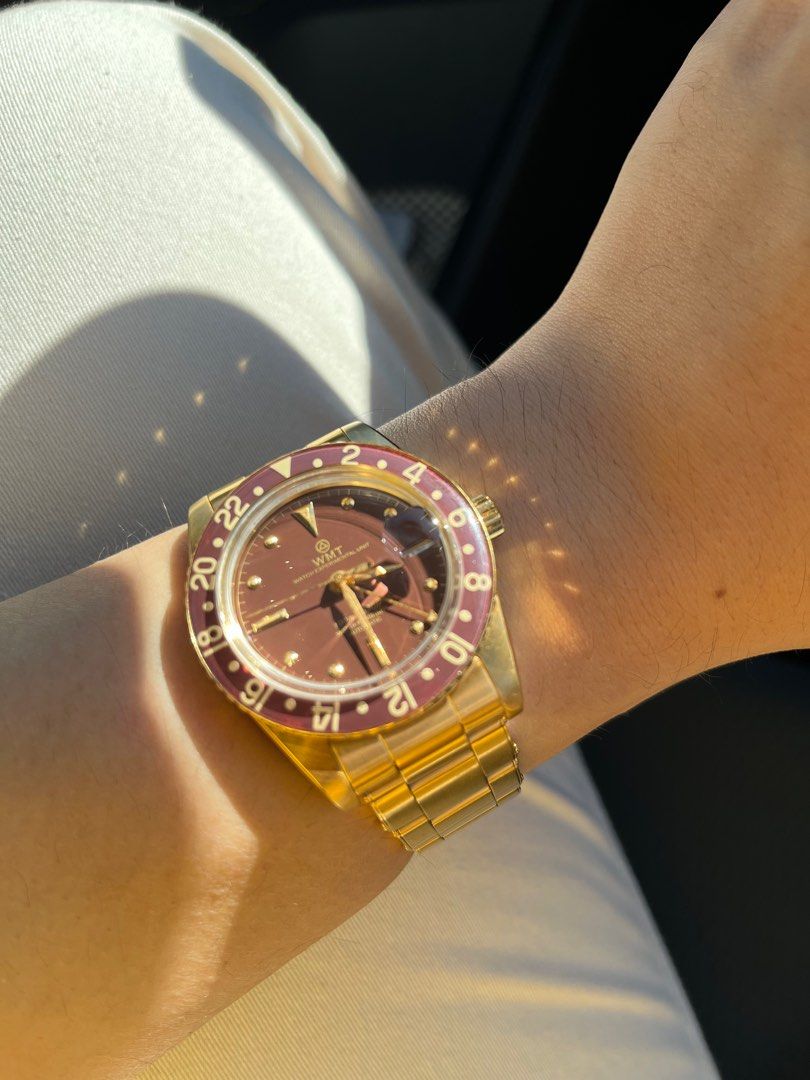 WMT ROLEX GMT HOMAGE, Men's Fashion, Watches & Accessories, Watches on ...