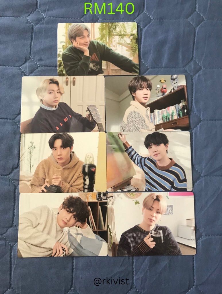 WTS BTS Merch box 7 photocard set, Hobbies & Toys, Collectibles ...