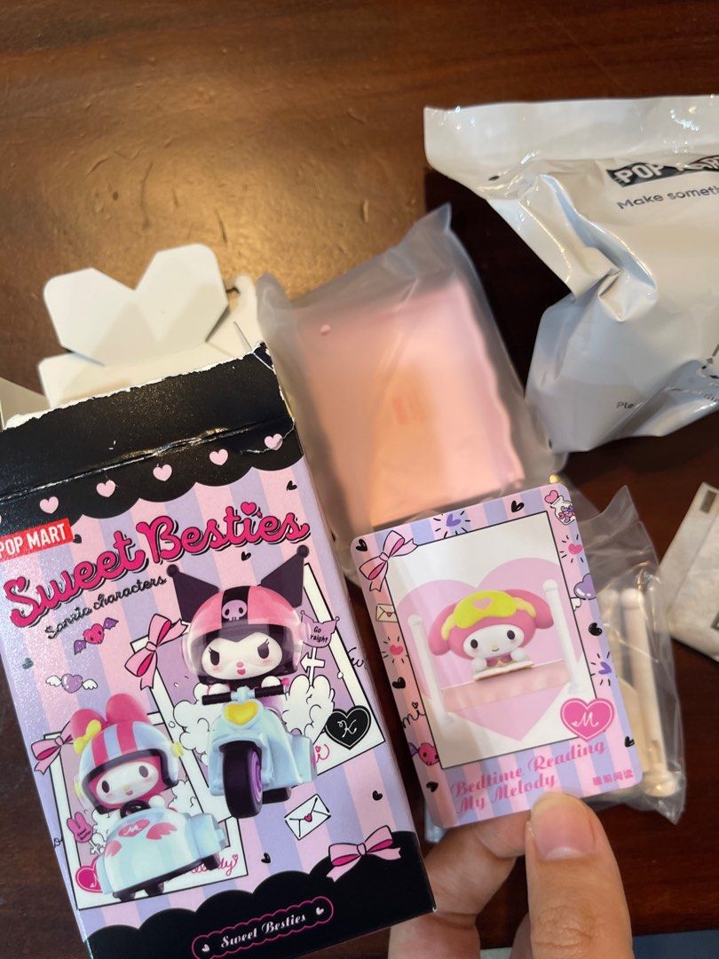 wtt/wts sanrio characters sweet besties popmart blind box my melody ...