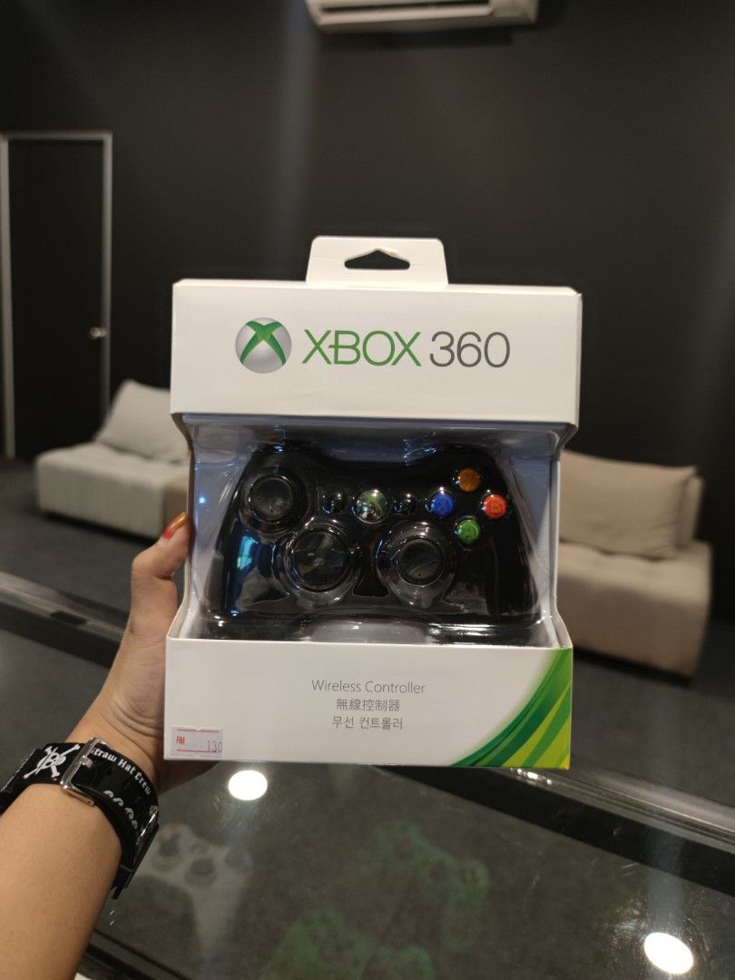 XBOX360 WIRELESS CONTROLLER, Video Gaming, Gaming Accessories ...