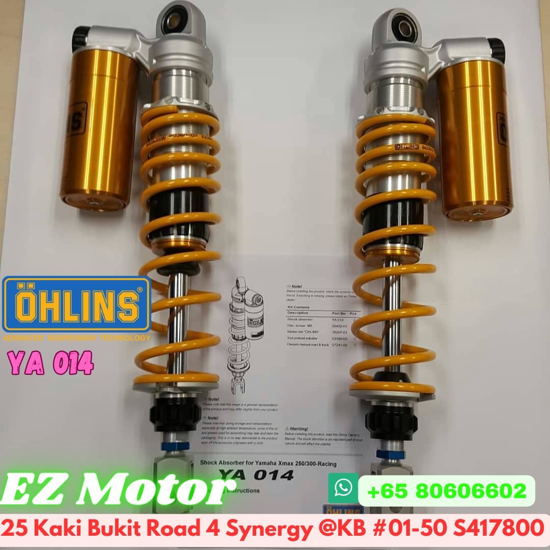 Xmax 250 /300 (2017-2023) Ohlins YA014 Racing Rear Suspension ...