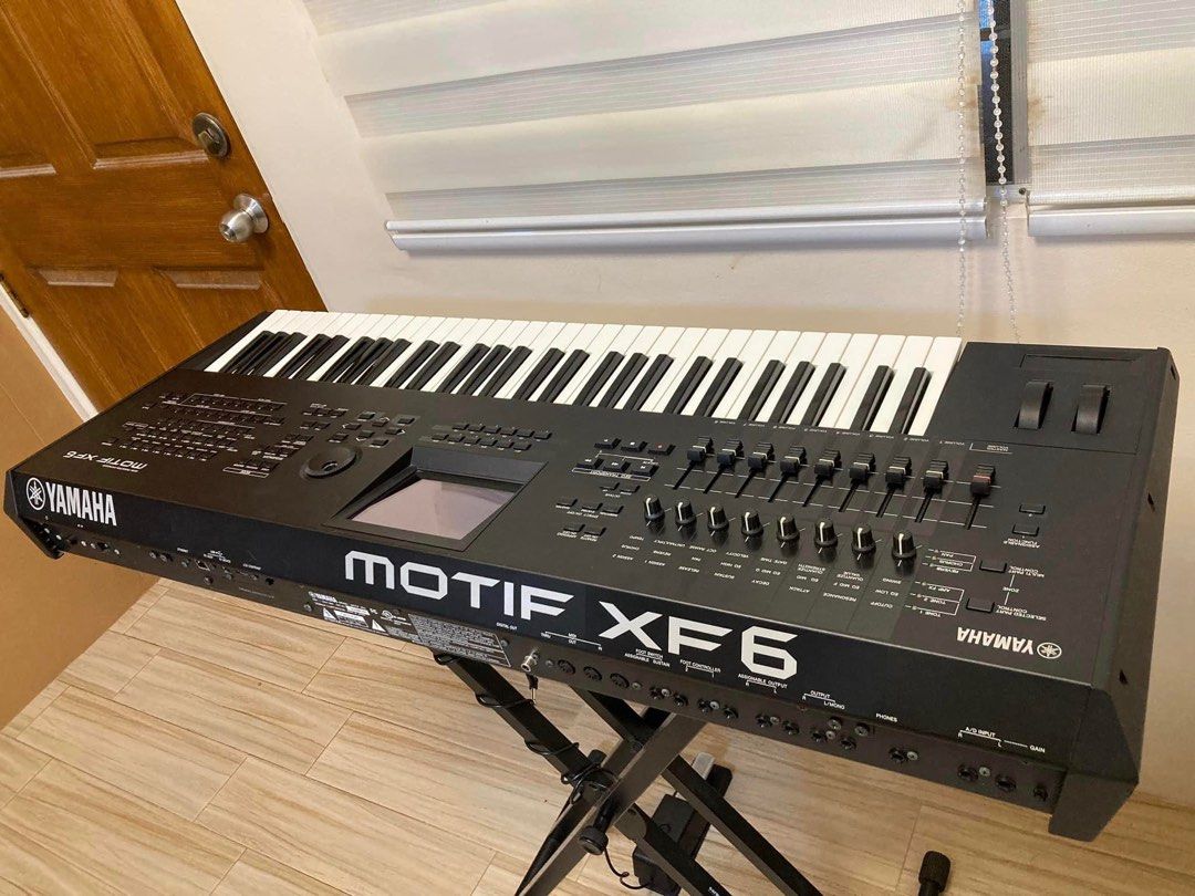 Yamaha Motif XF6, Hobbies & Toys, Music & Media, Musical Instruments on ...