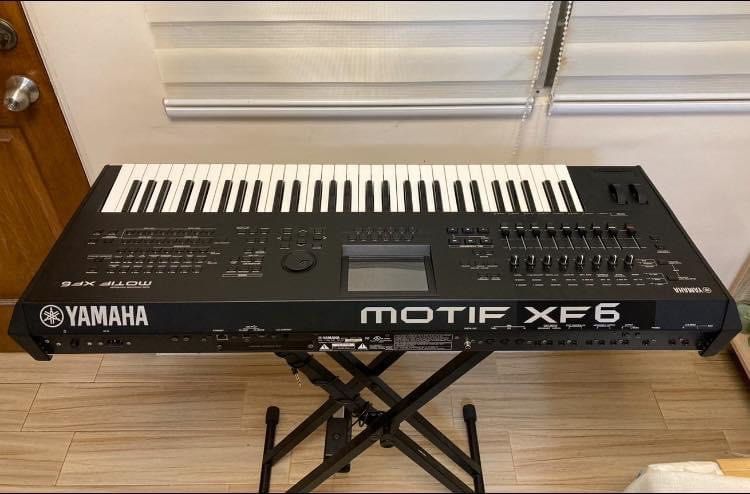 Yamaha Motif XF6, Hobbies & Toys, Music & Media, Musical Instruments on ...
